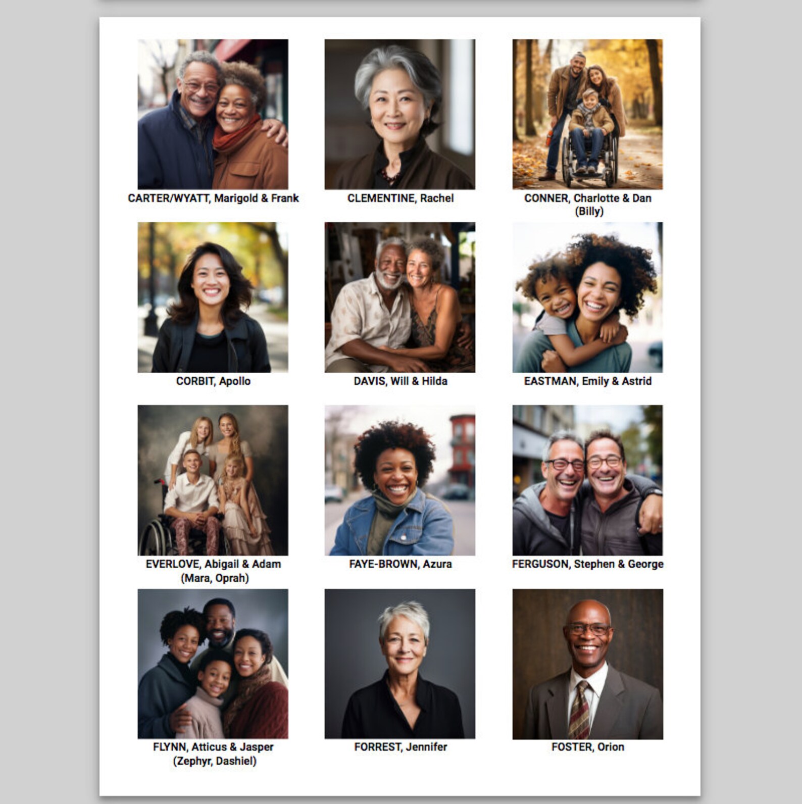 Directory Essentials Template: Address Book, Photo Directory & Mailing ...