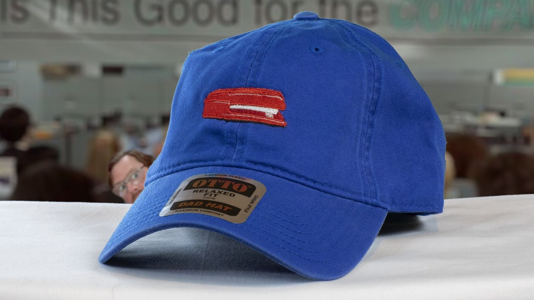 Office Space Movie Red Stapler Embroidered Hat - Etsy