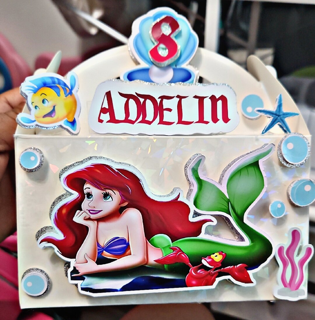 Little Mermaid Ariel Candy Boxes - Etsy