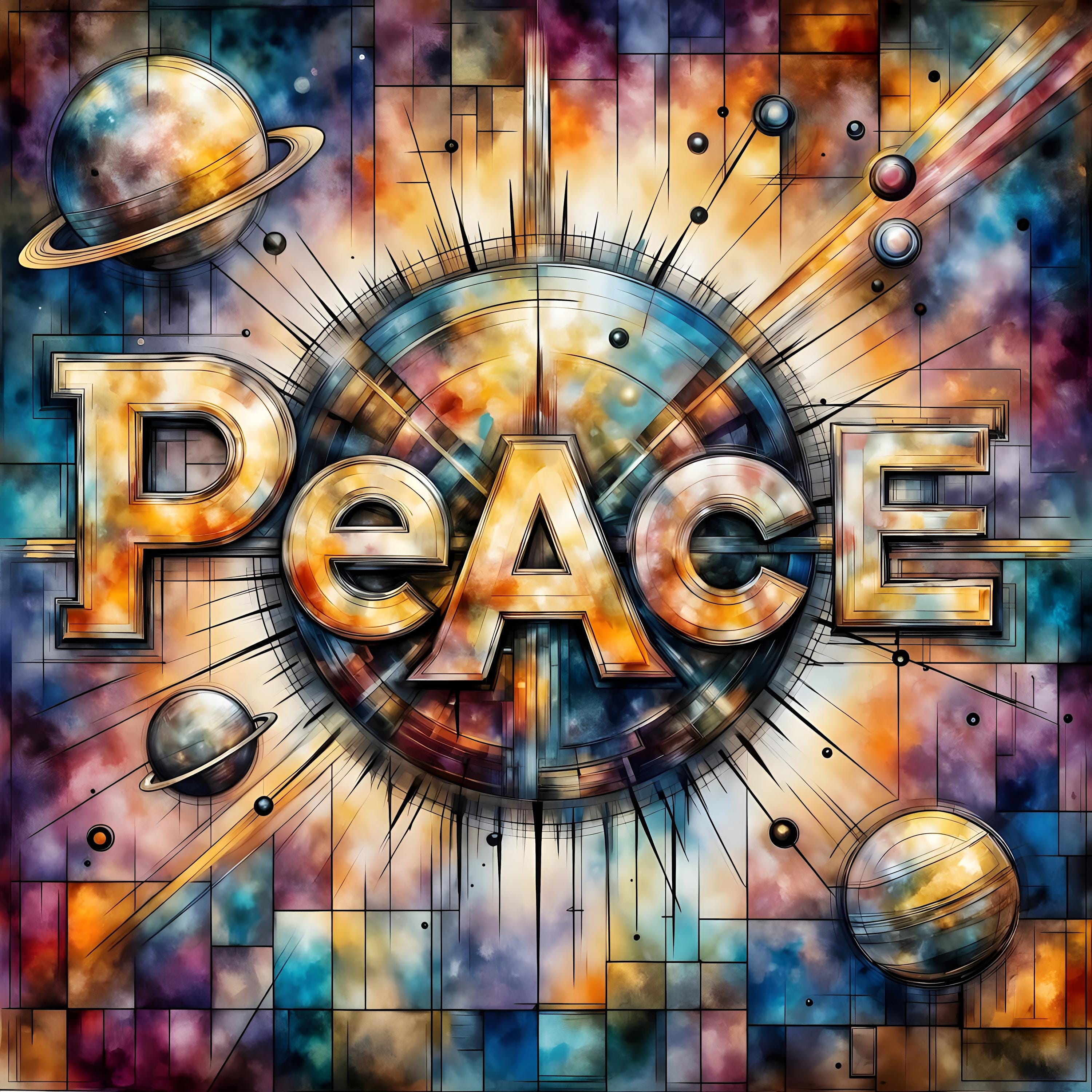 Peace Art Print: 10 Customizable Designs From Watercolor to Gothic ...