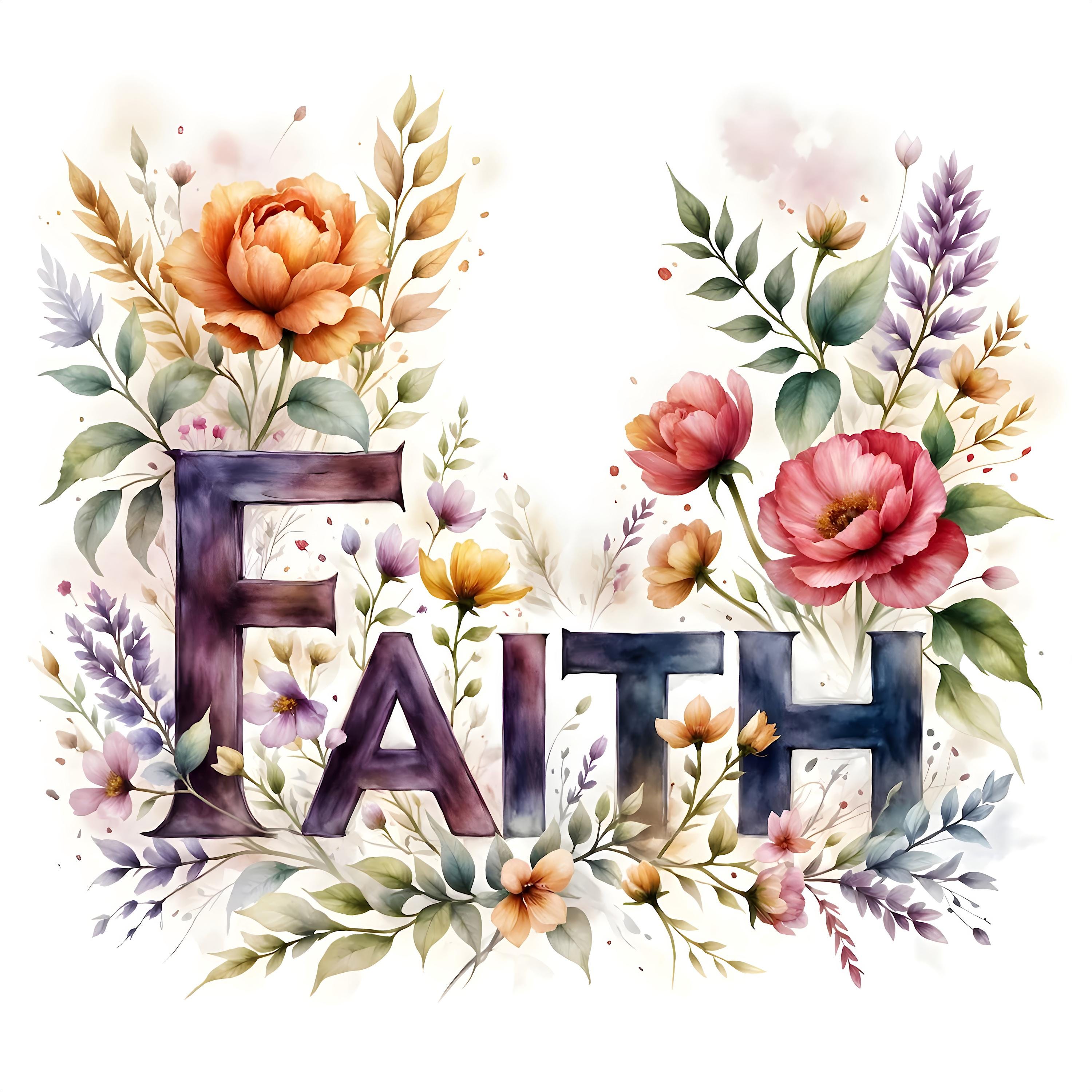 10 Unique Faith Wall Art Prints - Inspirational Home Decor Featuring ...