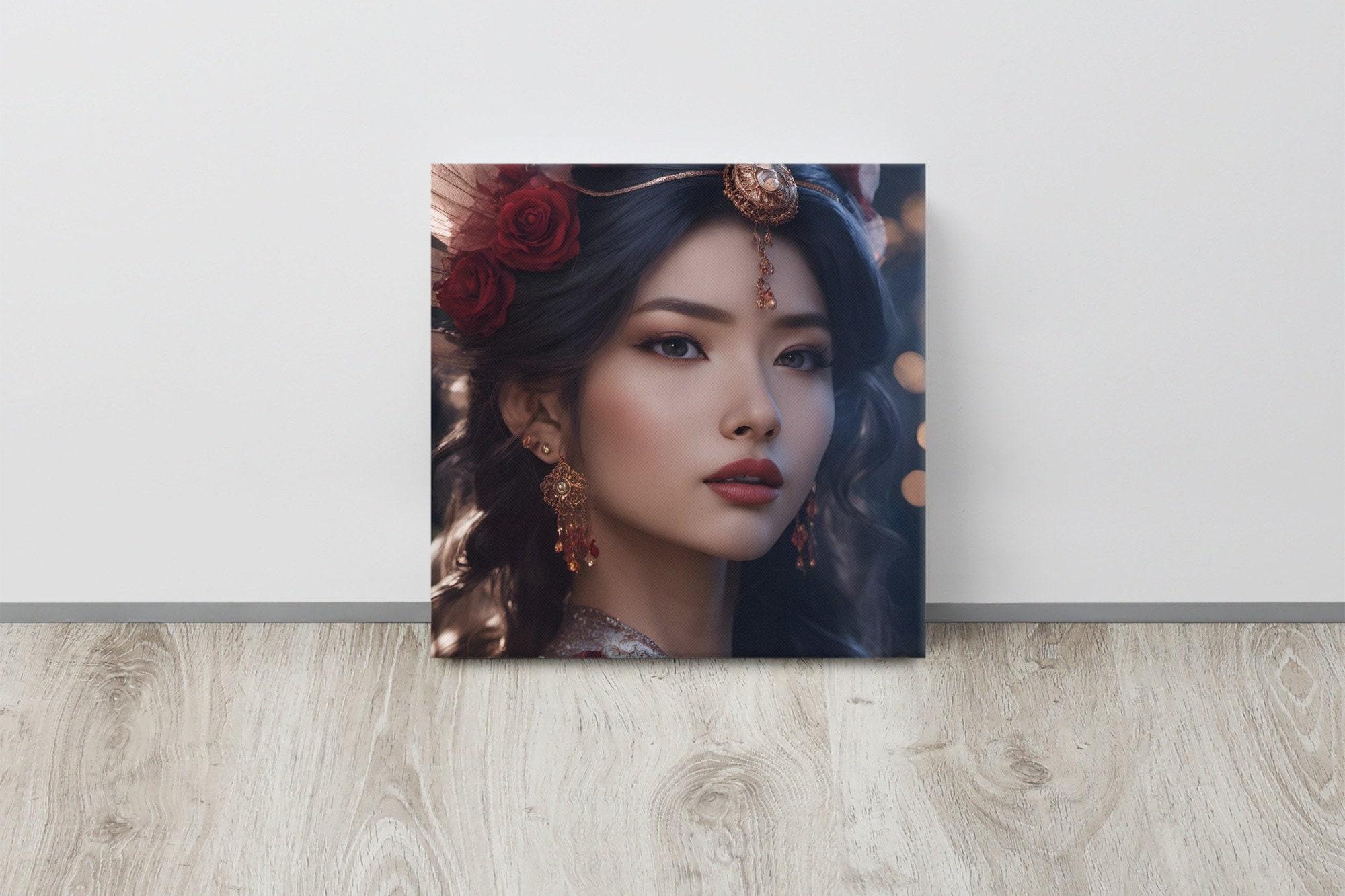 Ethereal Asian Fairy Girl Art Canvas Print, Beautiful Fairy Core ... Ethereal Asian Fairy Girl Art Canvas Print, Beautiful Fairy Core ...