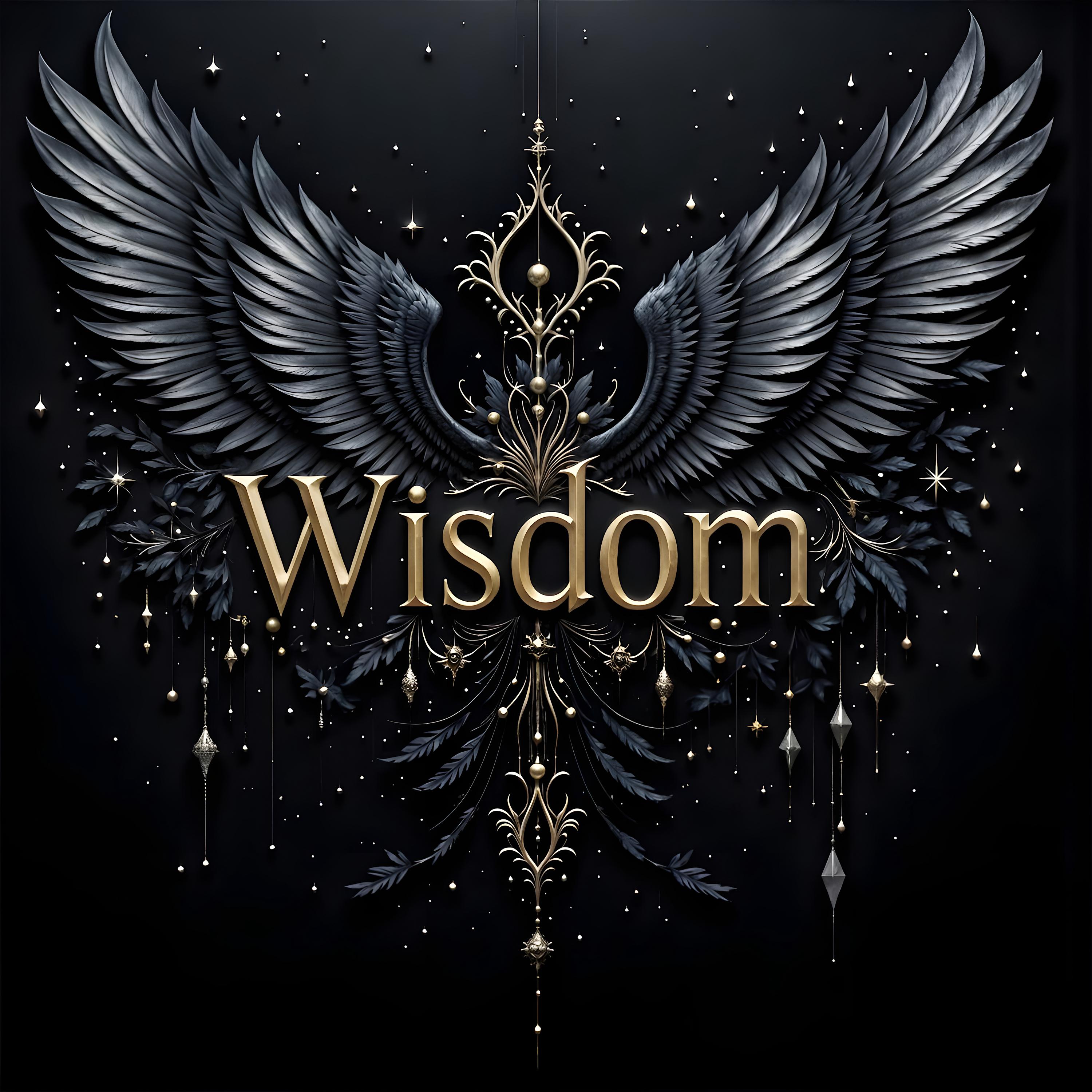 Wisdom Art Prints - Gothic to Watercolor Inspirational Wall Decor (set ...