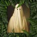 Classic Ghost Painting, Halloween Decoration, Vintage Ghost Art, Dark ...