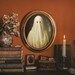 Classic Ghost Painting, Halloween Decoration, Vintage Ghost Art, Dark ...