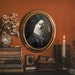 Victorian Cockatoo Portrait Gothic Parrot Wall Art, Dark Academia Print ...