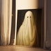 Classic Ghost Painting, Halloween Decoration, Vintage Ghost Art, Dark ...