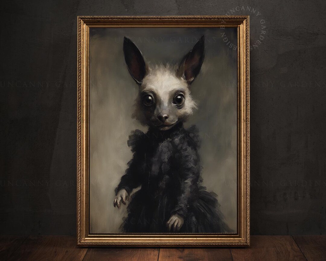 Cute Chupacabra Art Print, Cryptozoology Creature, Urban Legend El ...