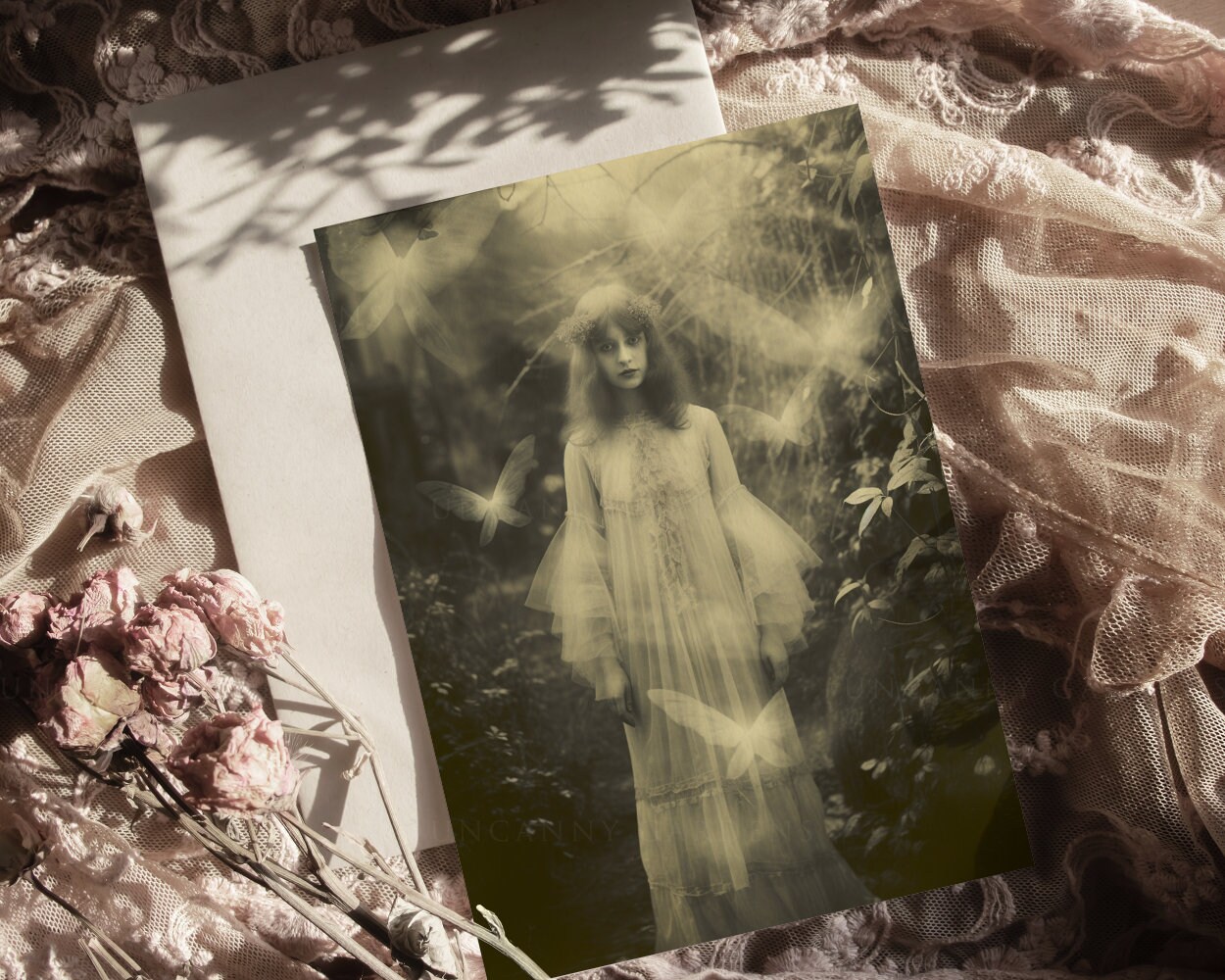 Garden Fairy, Ethereal Art, Fairy Photo, Old Fairy Photographs, Faery ...