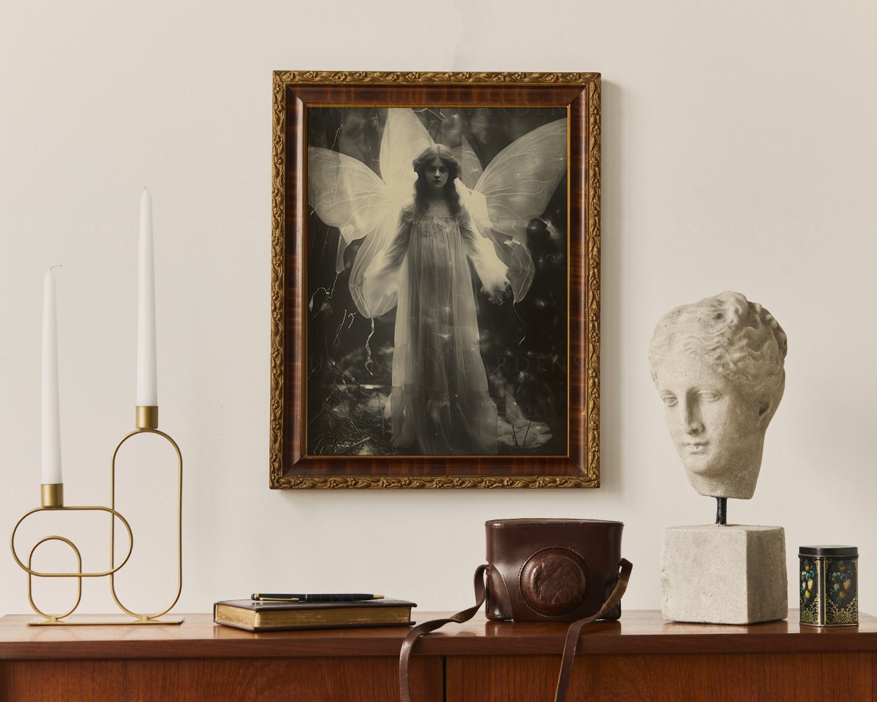 Ethereal Art, Fairy Photo, Rare Vintage Black and White Fairies ...