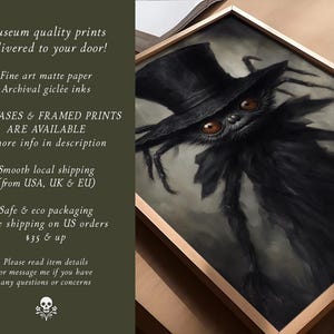Banshee Art Print, Witchy Home Decor, Creepy Cute Halloween Decor ...