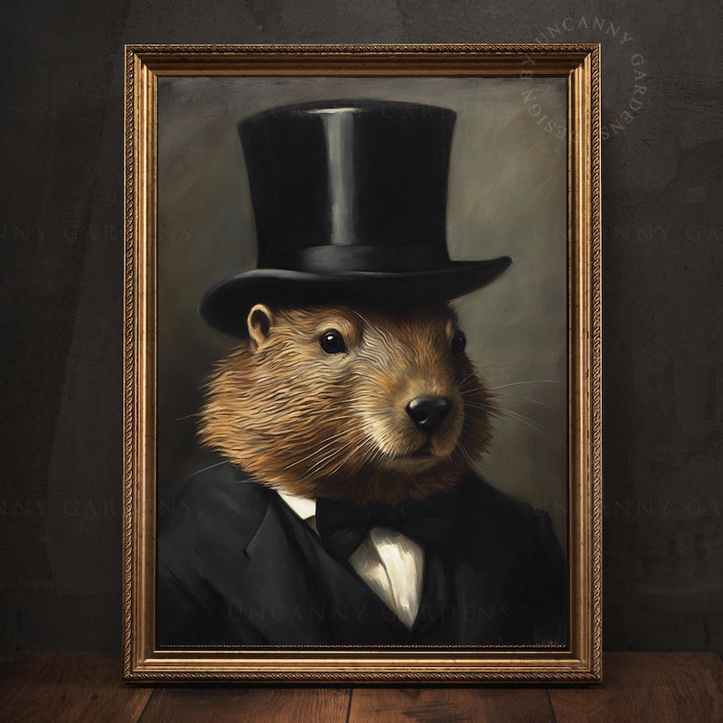 Beaver Art - Etsy