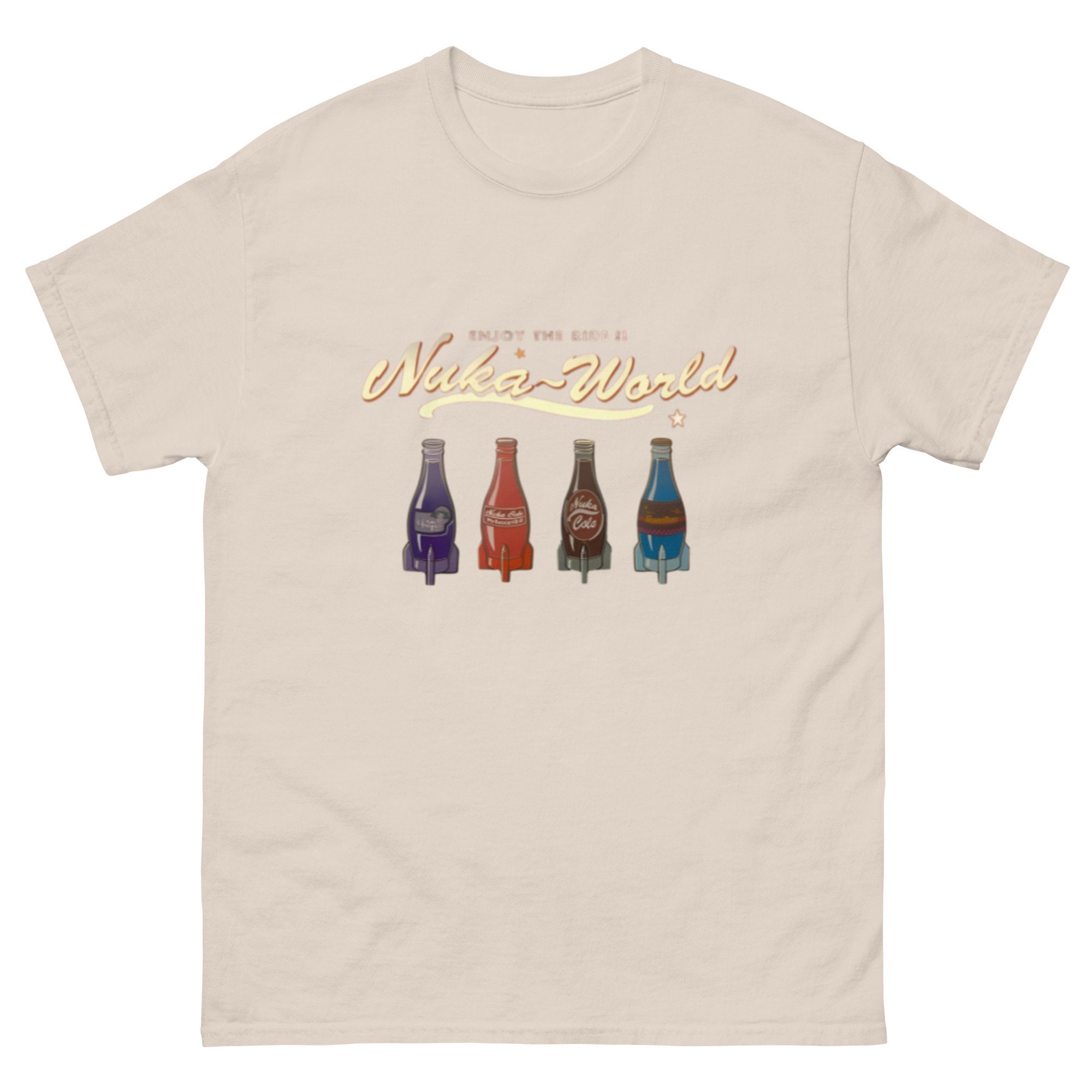 Fallout 4 T-shirt Retro Gaming Tee, Post-apocalyptic Apparel, Unisex ...