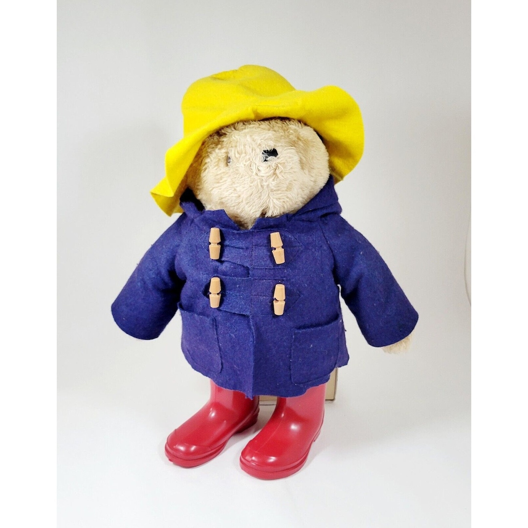 Paddington Bear Red Boots With Tag Eden Toys 1972 1981. - Etsy