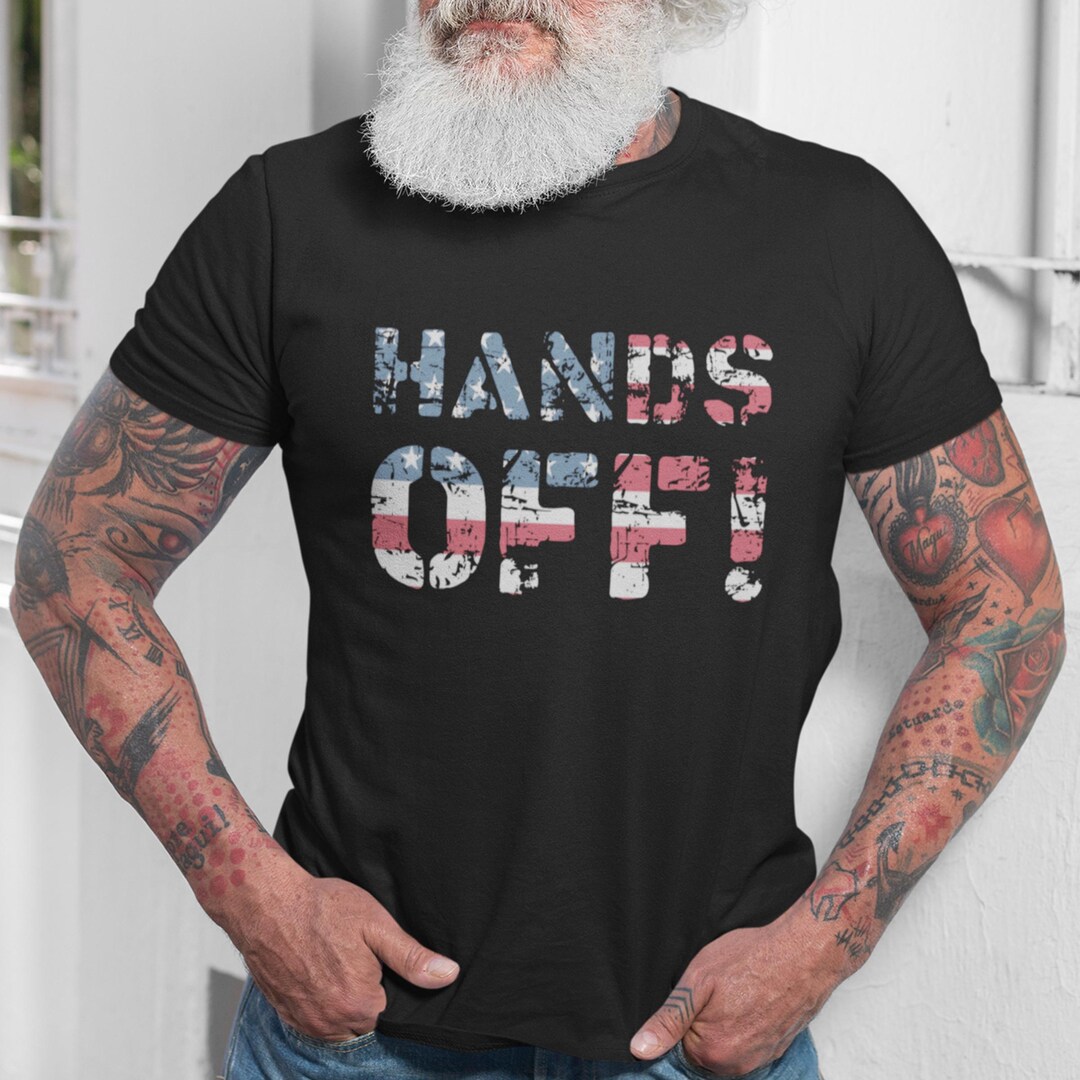 Hands off Anti Trump Protest Social Justice Shirt, Political Resistance ...