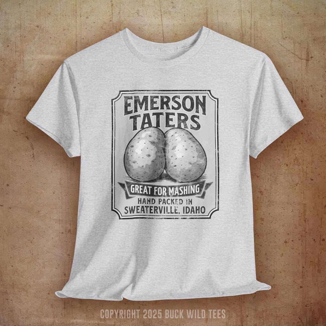 Funny Big Boobs Bachelorette Party Gag Gift T-shirt: NSFW Emerson ...