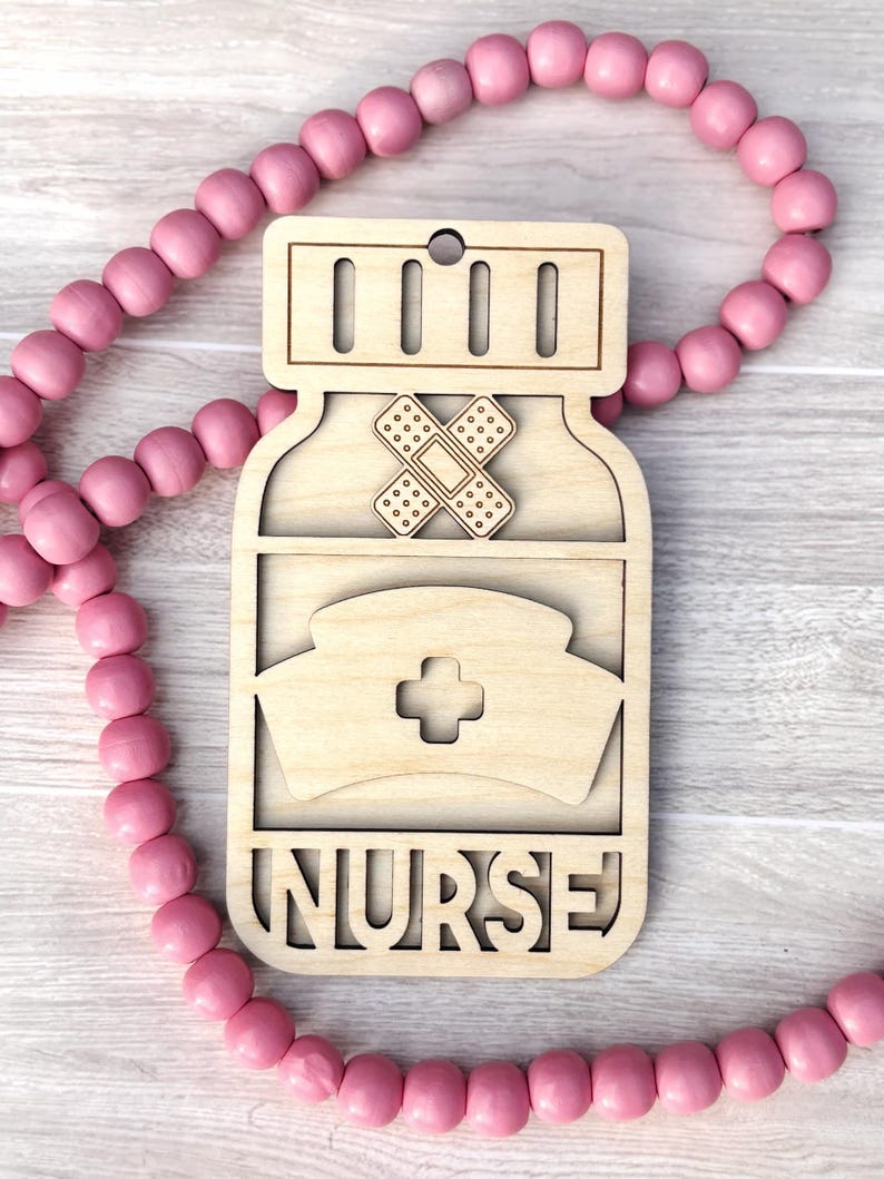 Laser Engraved Birch Wood Nurse Hall Pass, Customizable - Etsy
