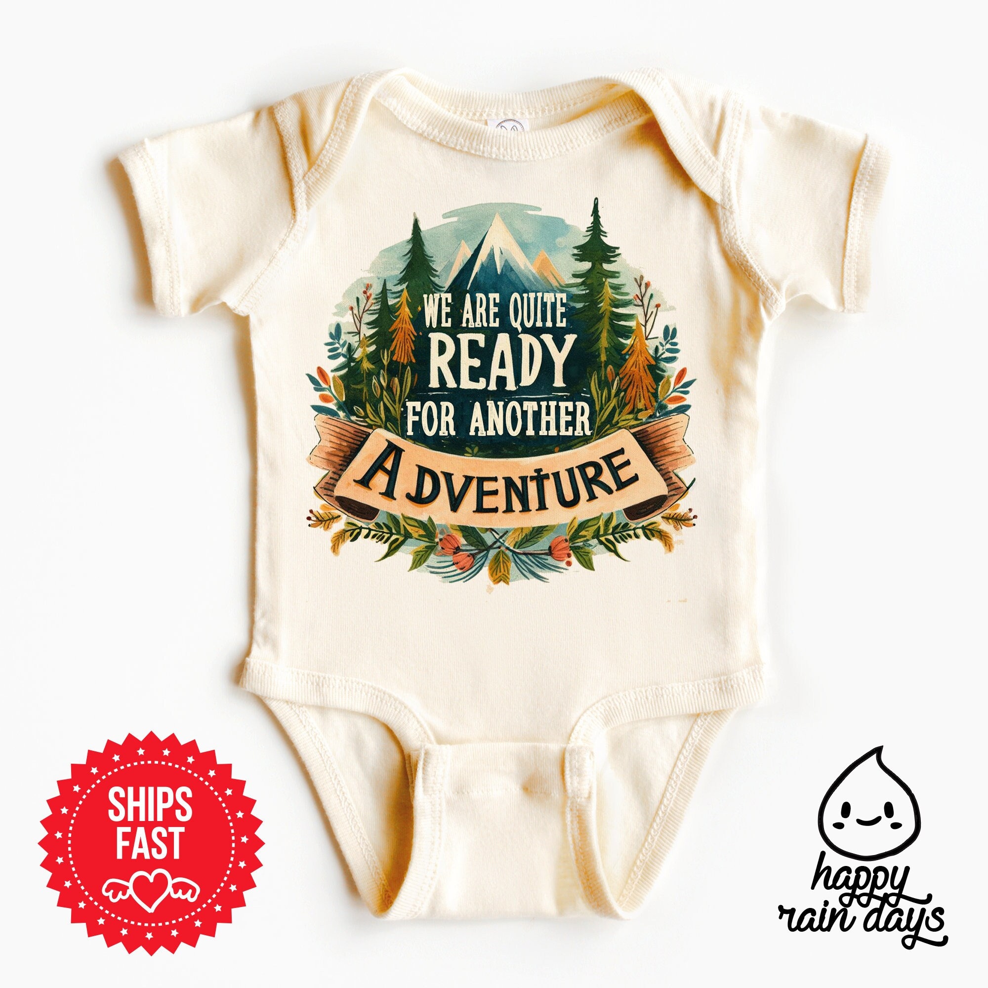 Baby Announcement Onesie, I Think We Are Quite Ready for Another ...