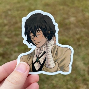 Vinyl Sticker Anime Bungou Stray Dogs Fanart Dazai Chuuya Ranpo ...