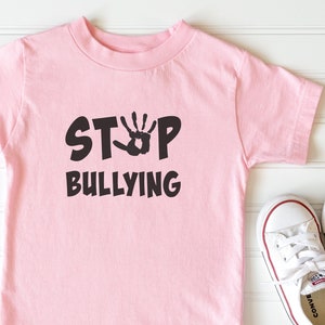Pink Tshirt Day for Kids, Stop Bullying Shirt Gender Neutral, Anti ...