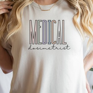 Dosimetrist Shirt, Radiation Therapy, Radiation Therapist Crewneck ...