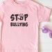 Pink Tshirt Day for Kids, Stop Bullying Shirt Gender Neutral, Anti ...