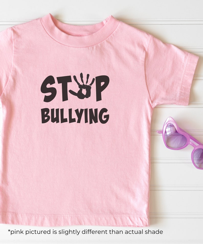 Pink Tshirt Day for Kids, Stop Bullying Shirt Gender Neutral, Anti ...