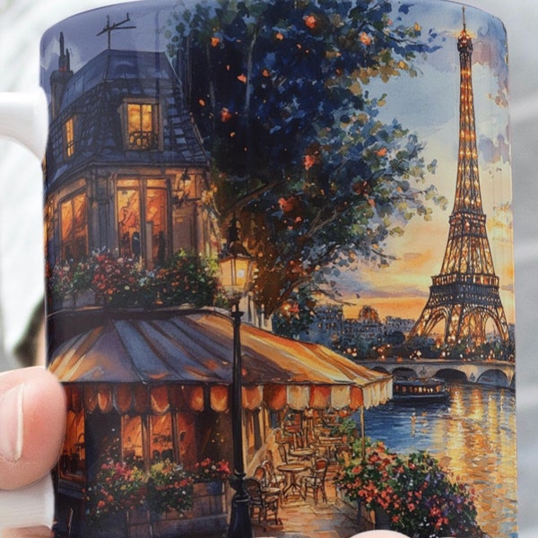 Custom Paris Coffee Cups - Etsy