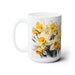Spring Daffodil Symphony, Charming Daffodils, Watercolor Floral Mug ...