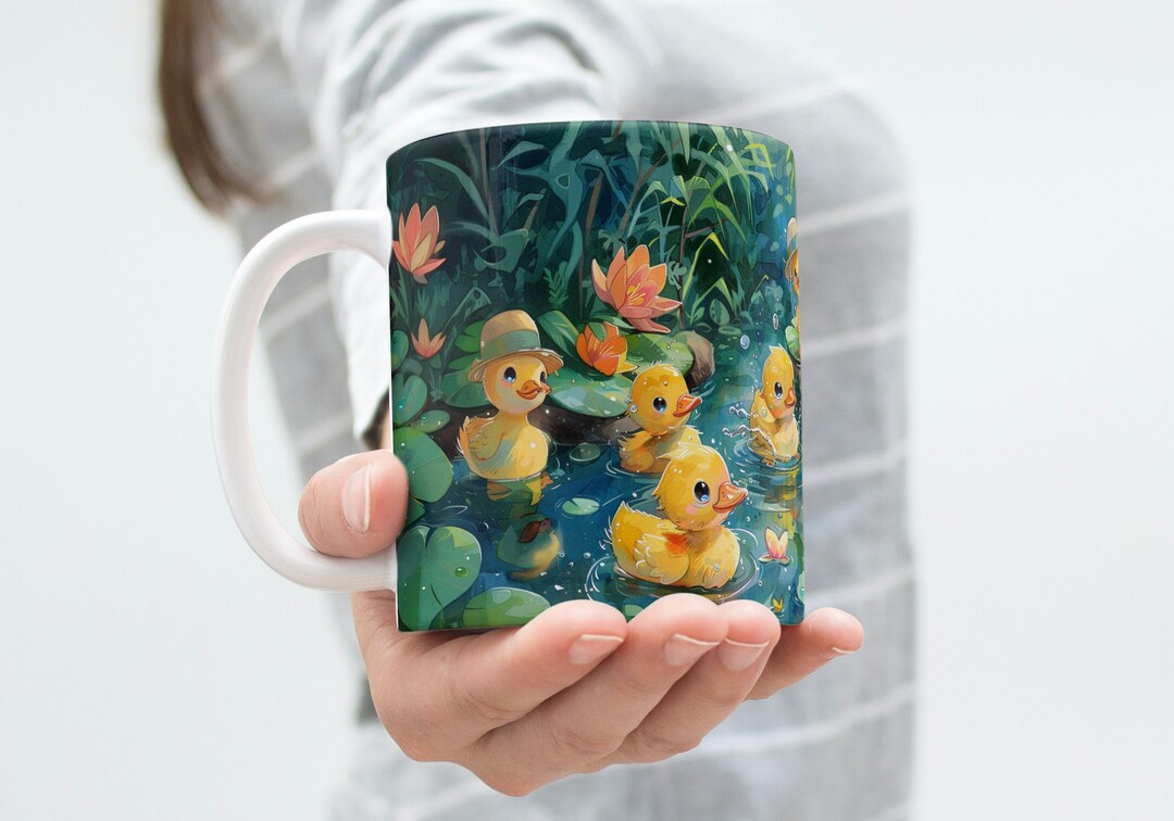 Duck Pond Party Mug, Cute Duck, Cute Duck Gift, Duck Owner, Duck Lover ...