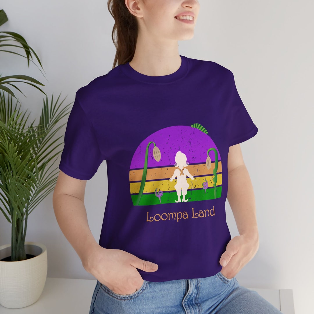 Loompa Land Wonka Unisex T-shirt, Wonka Shirt, Oompa Loompa Shirt - Etsy