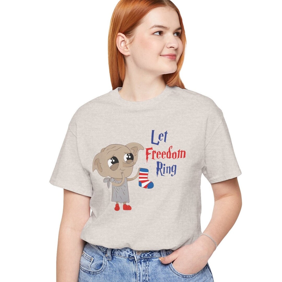 Let Freedom Ring / Dobby is Free / Unisex Jersey Short Sleeve Tee ...