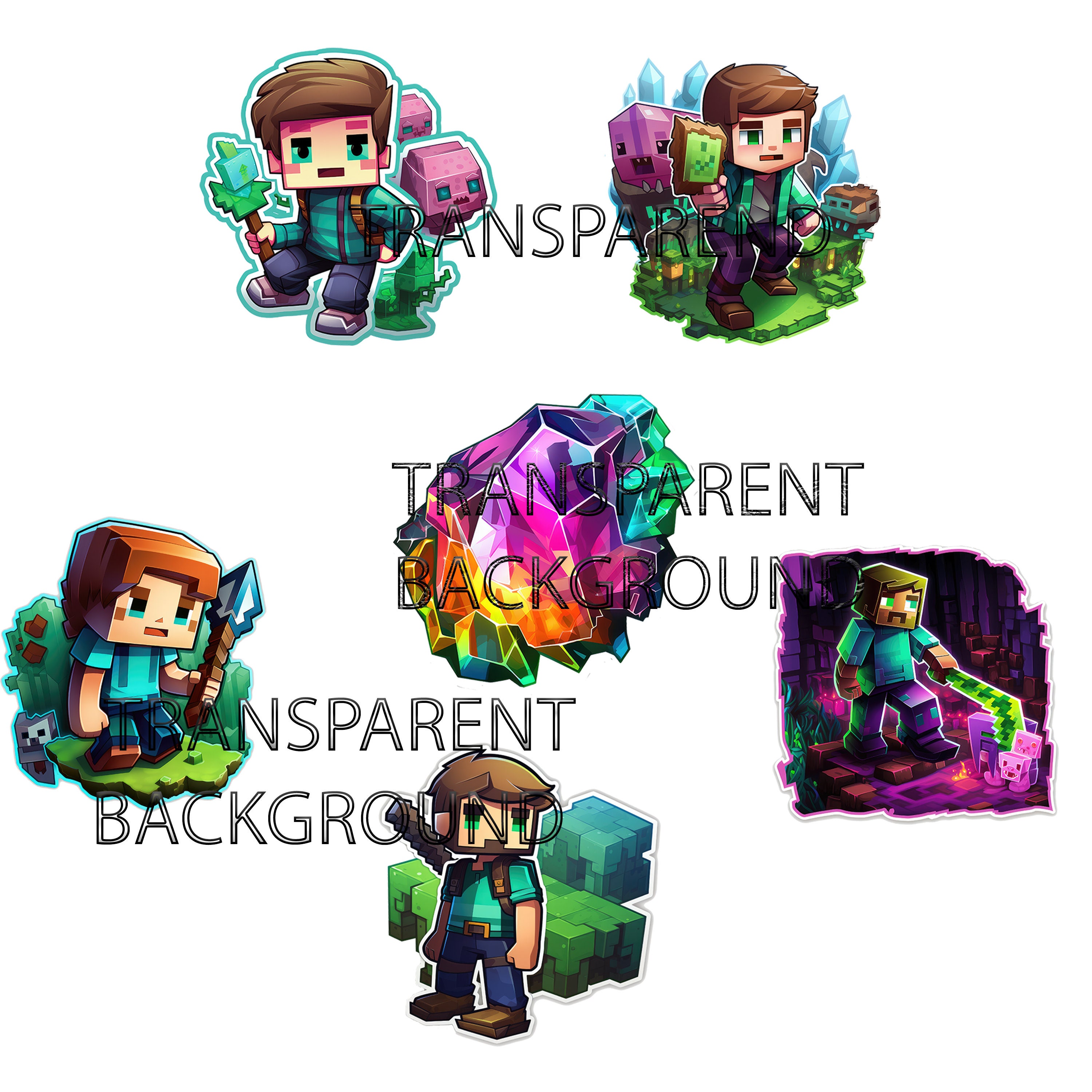 What Shops Sell Minecraft Stickers at Lisa Hawke blog
