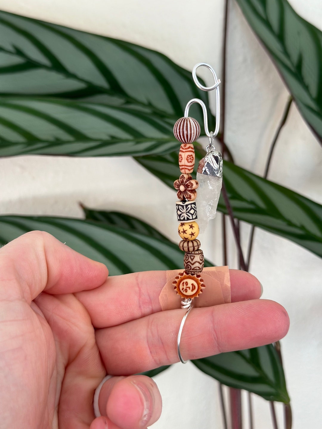 Beaded Crystal Cigarette Holder / Smoke Holder With Crystal Charm - Etsy