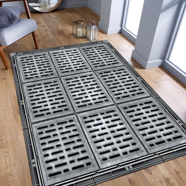 Manhole Rug - Etsy