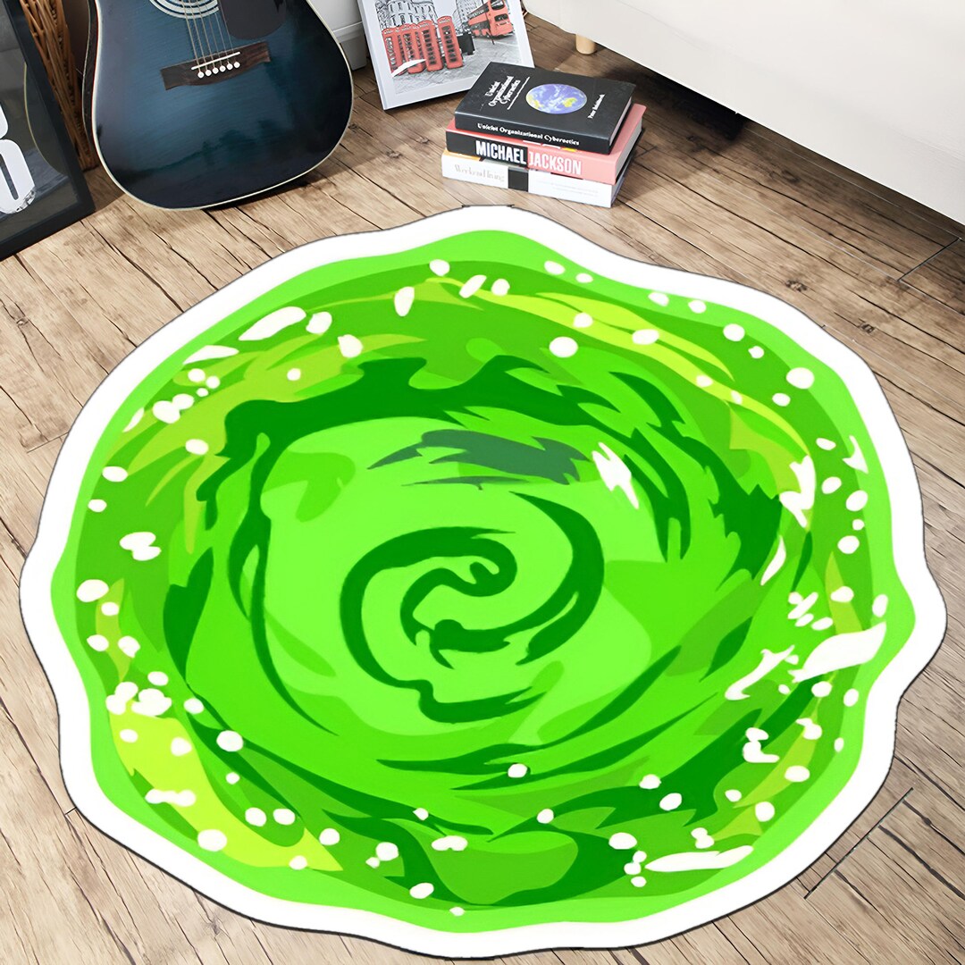 Rick and Morty Movie Rug Pattern Rug Custom Rug Area Rug - Etsy