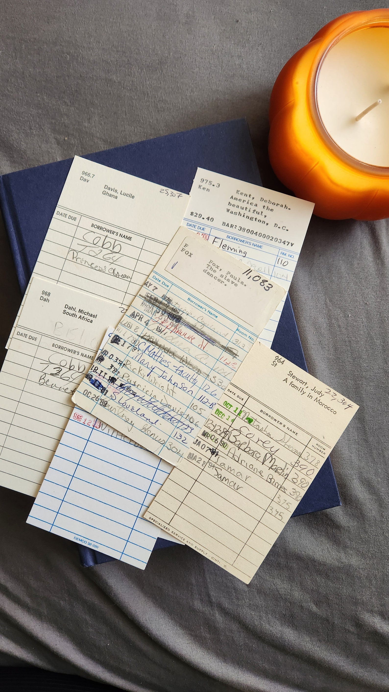 Vintage Library Due Date Stamp Card Bookmarks - Etsy