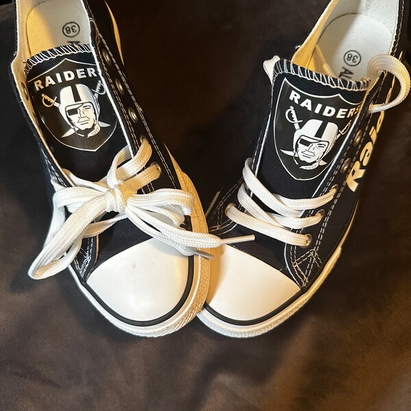 Raiders Shoes - Etsy