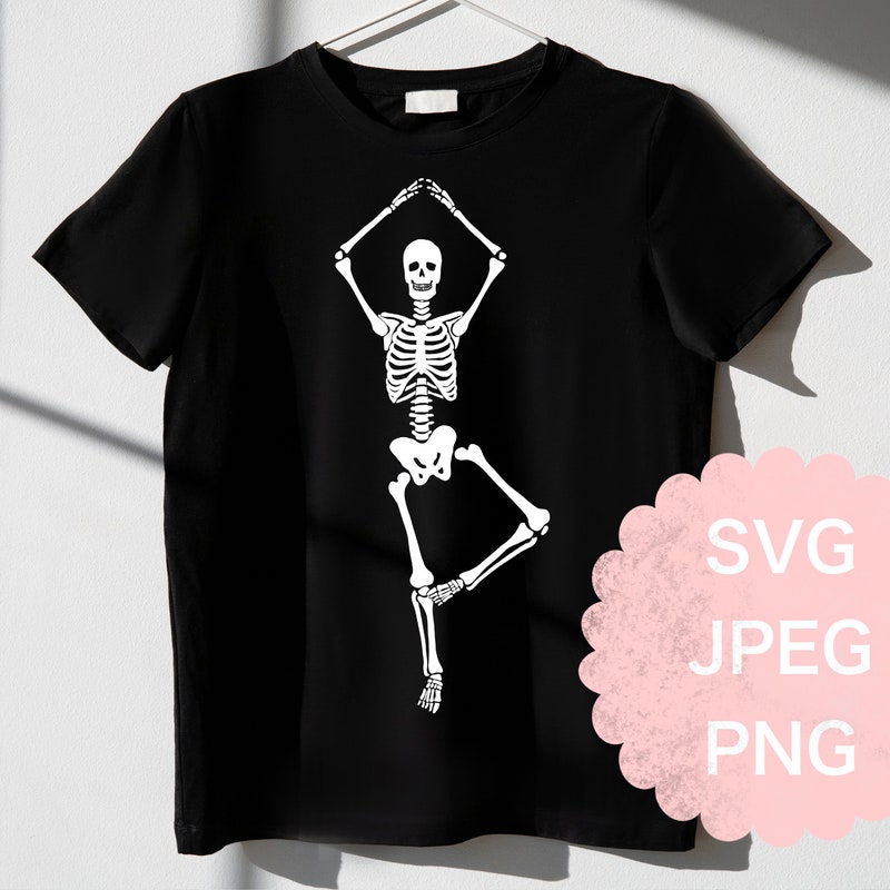 Fall Skeleton Svg - Etsy