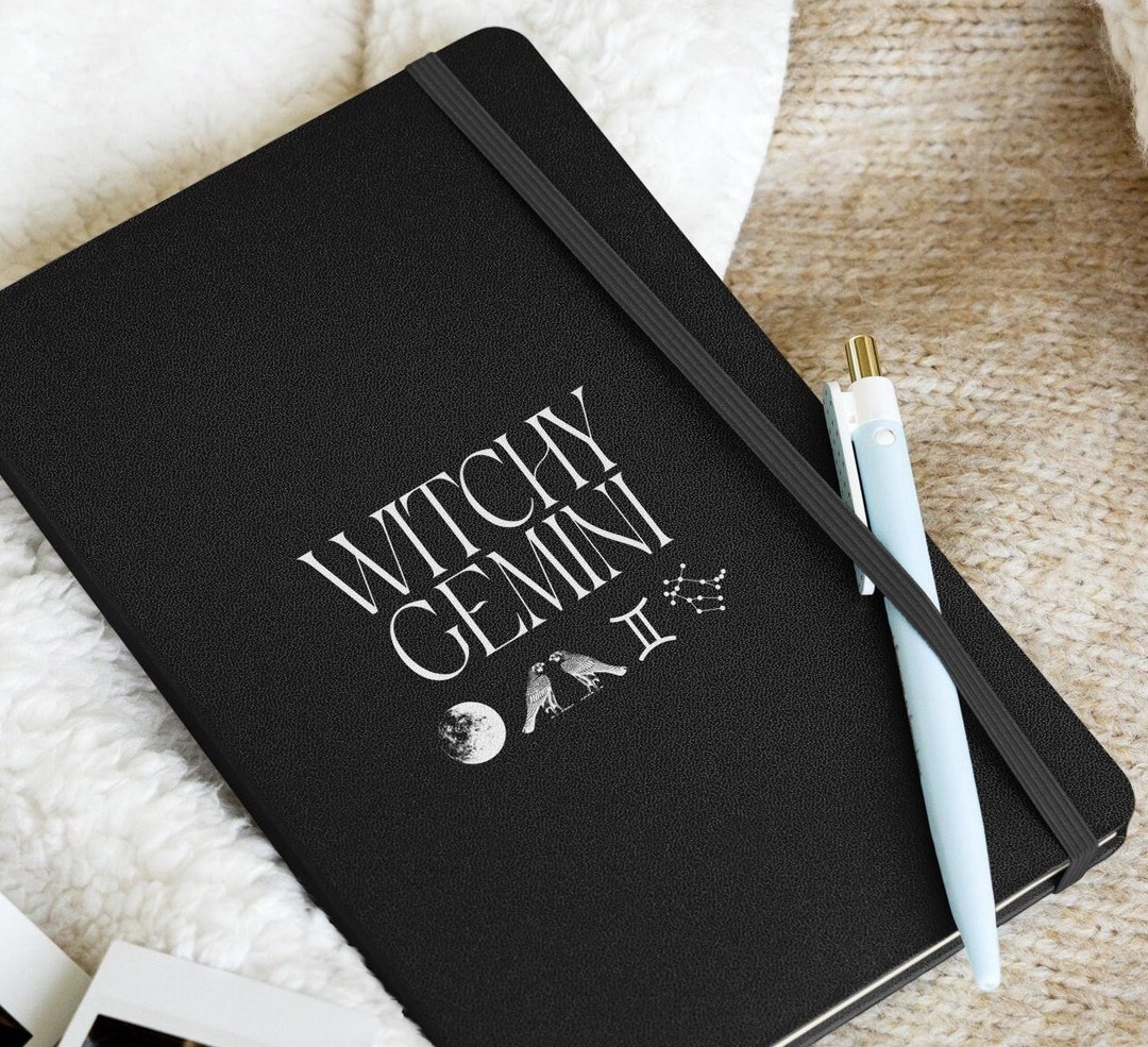 Witchy Gemini Journal Astrology Sign Book Dream Journal Book of Shadows ...