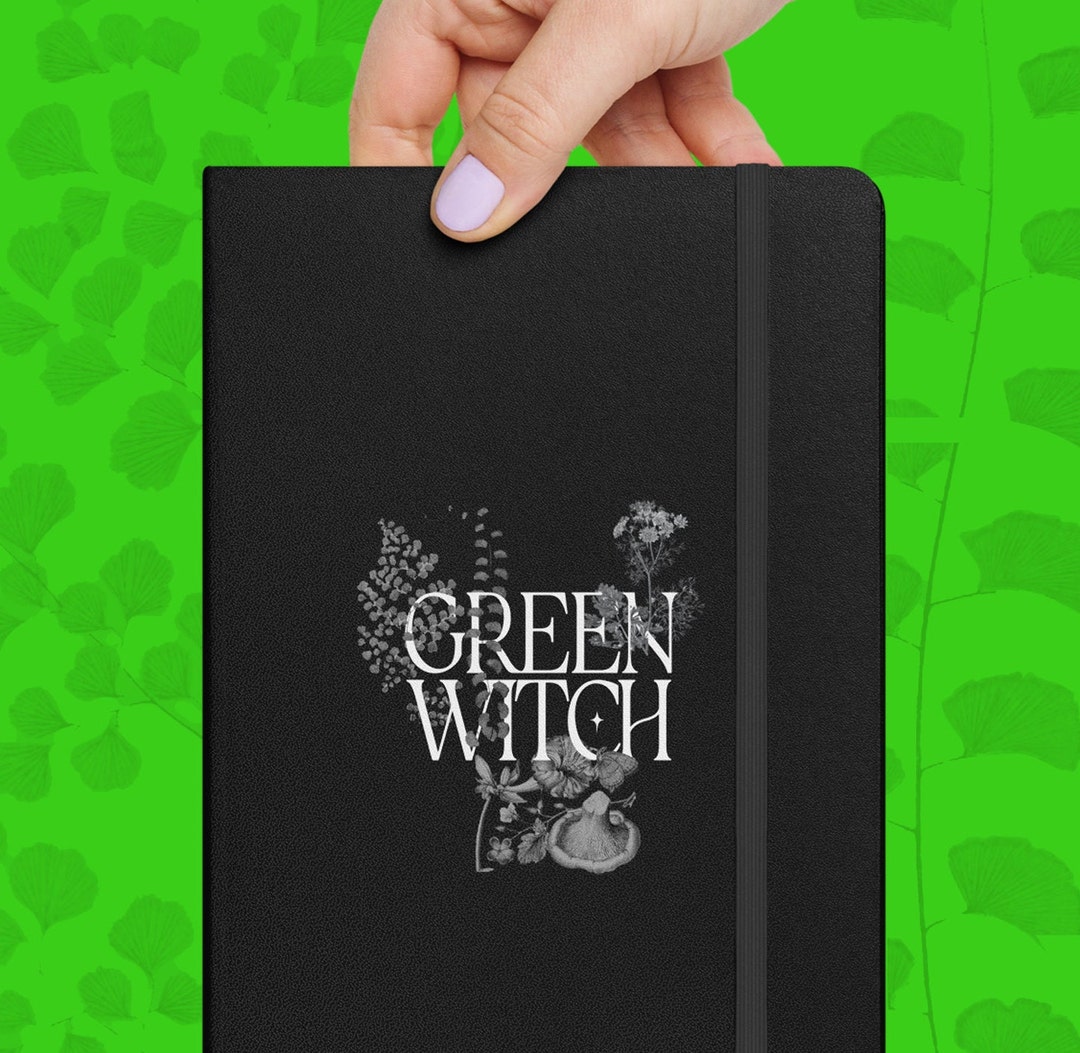 Green Witch Journal Spell Book Dream Journal Shadow Work Journal Witchy ...
