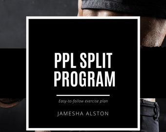 8 Week Push-pull-legs Workout Guide - Etsy