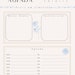 Daily Agenda / Planner / Rituals Organizer - Etsy