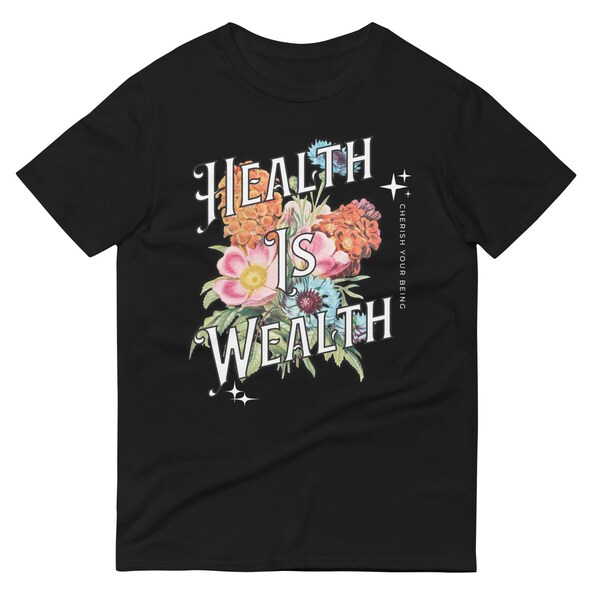 Health is Wealth Shirt - Etsy