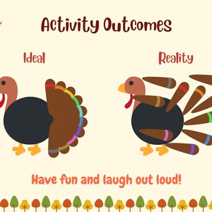 Pin the Tail on the Turkey, Fun Family Thanksgiving Activity for Kids ...