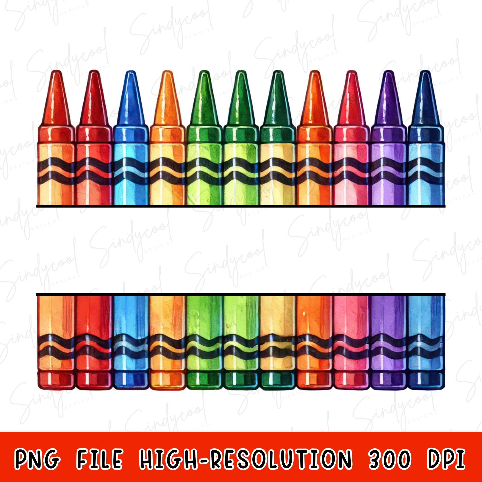 Crayon Monogram Png, Personailzed Crayons Png, Split Monogram ...