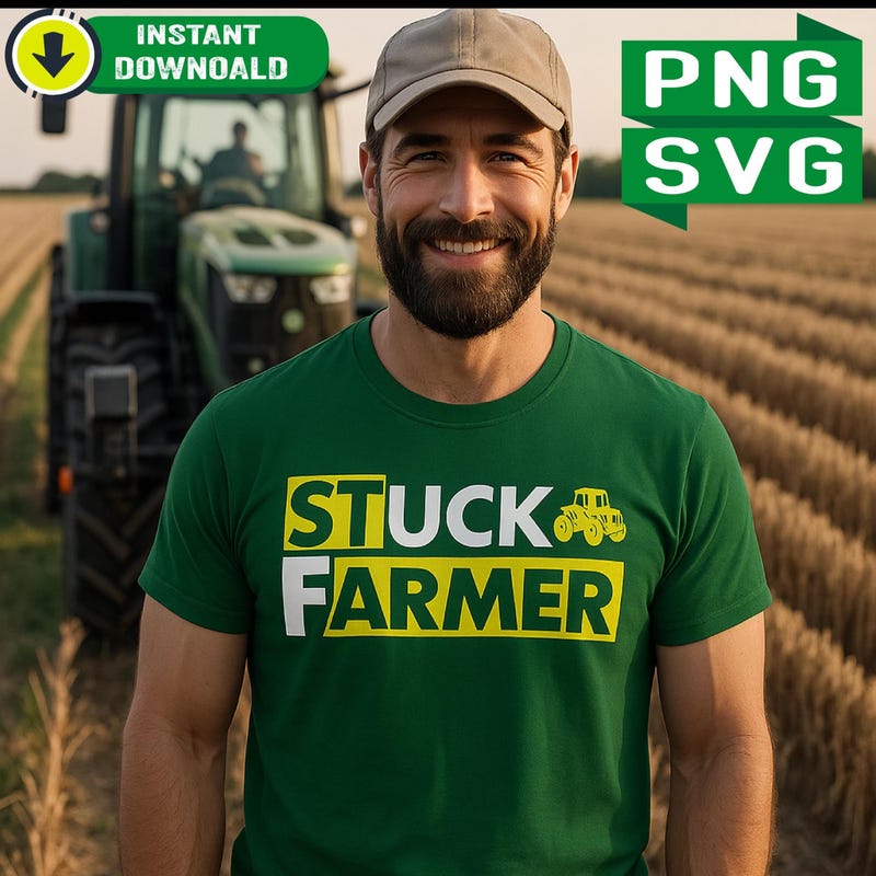 Stuck Farmer - Etsy UK