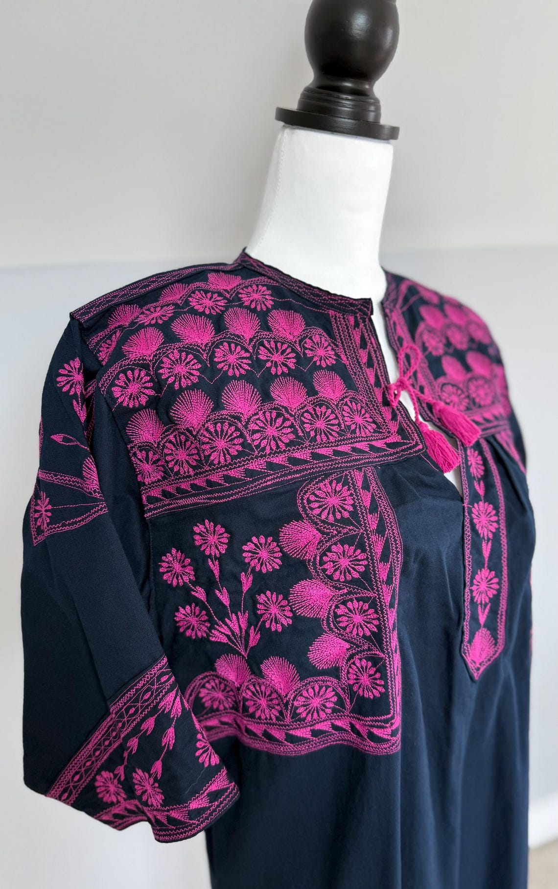 Mixe Embroidered Dress • Frida Huipil • Oaxacan Dress • Vestido De ...