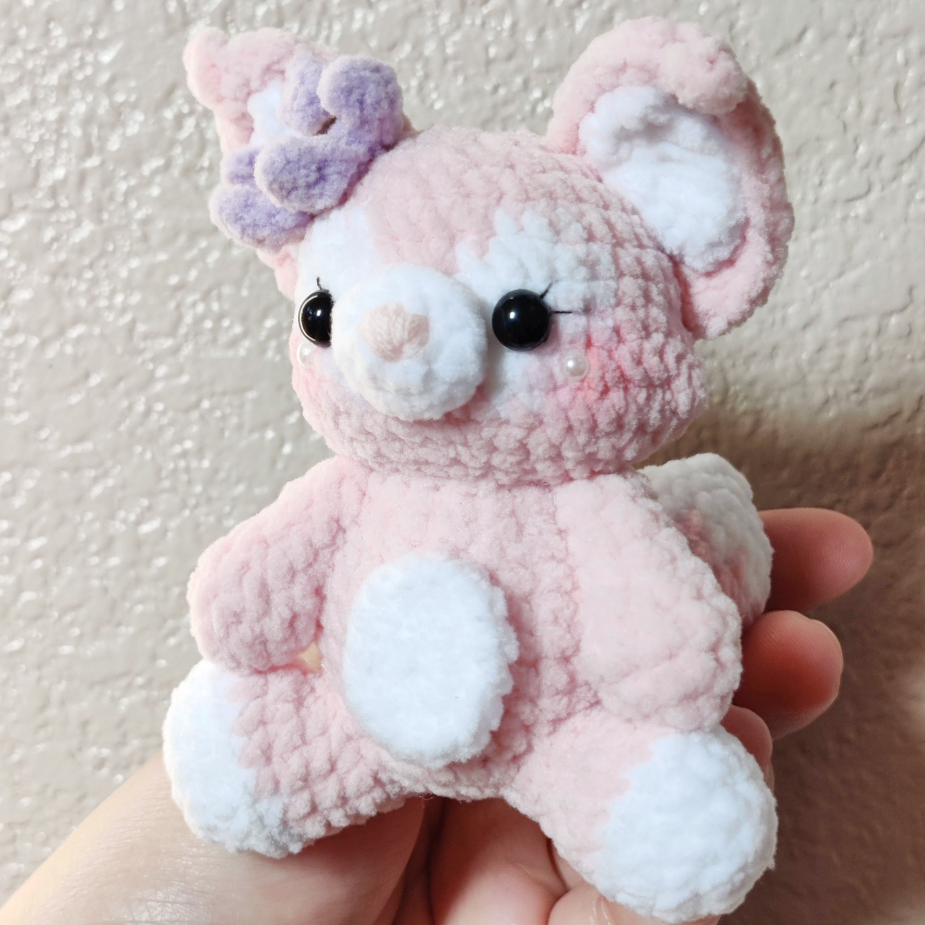 Personalized Pink Fox Toy Christmas Gift for Kid Stuffed Animal Doll ...