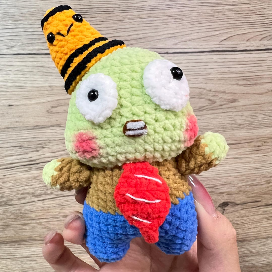 Handmade Gift Crochet Zombie Plushie Amigurumi Plushie Gift for Him ...
